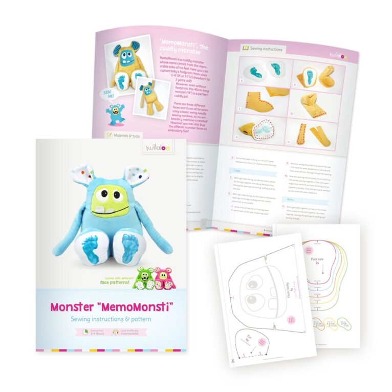 Monster sewing pattern ⋆ kullaloo CA Inc.