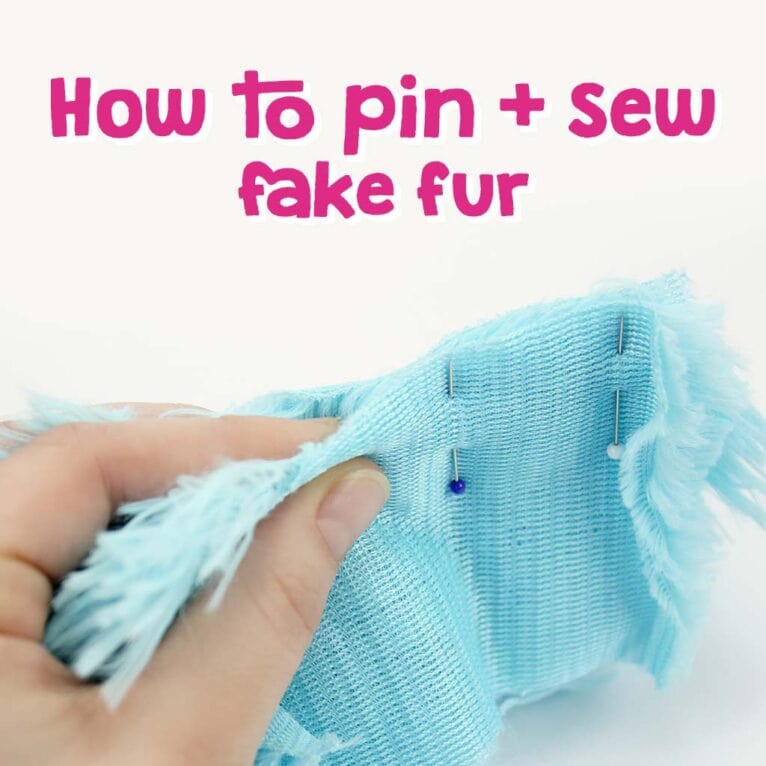 How to pin and sew fake fur ⋆ kullaloo CA Inc.