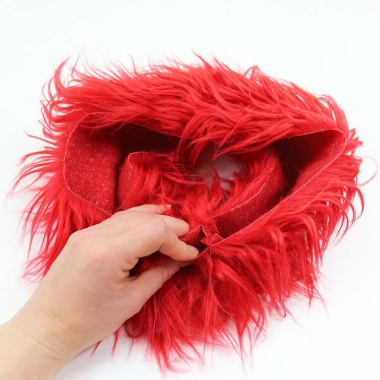 Free Santa hat pattern to sew your own Christmas hat, incl. video ⋆ ...