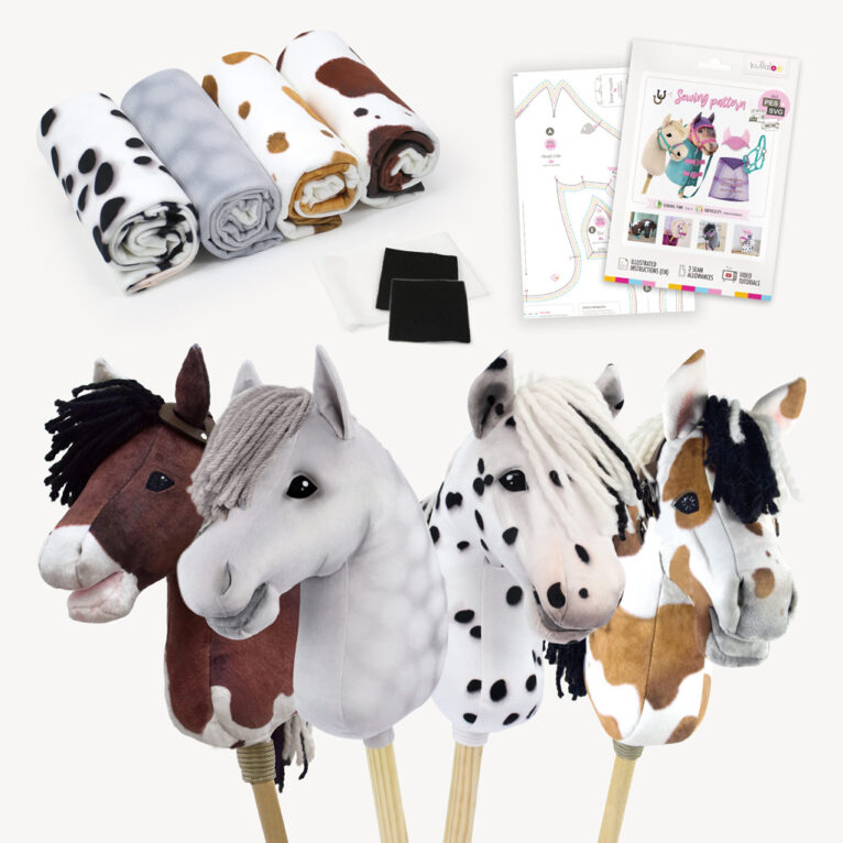 Hobby Horse kits, stick horse DIY sets & material bundles ⋆ kullaloo CA ...