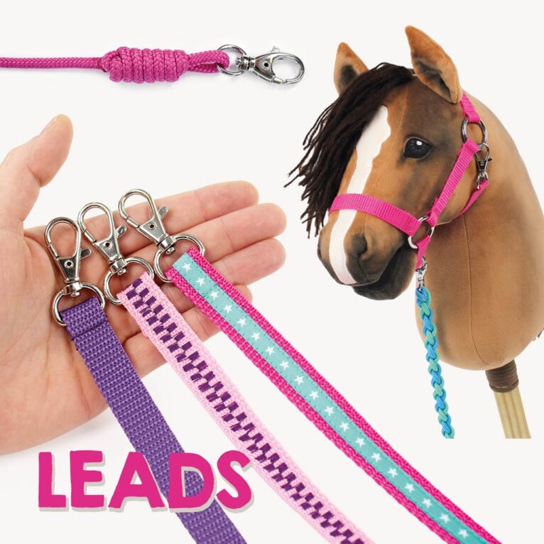 Hobby horse lead rope: 4 creative and easy DIY ideas for making leads ...